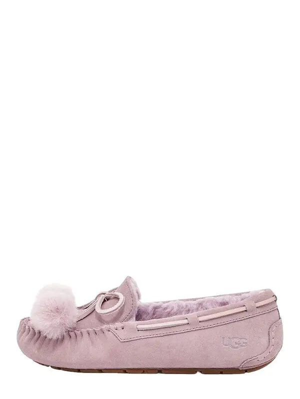 UGG Dakota Bow Pom Loafer - Pinkpurple