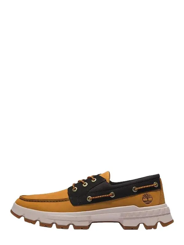 Timberland Ultra Boat Shoes - Black/yellow