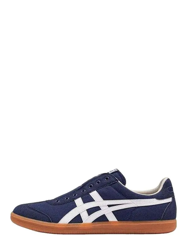 Onitsuka Tiger Tokuten Slip-on Sneakers - Navy/white/orange