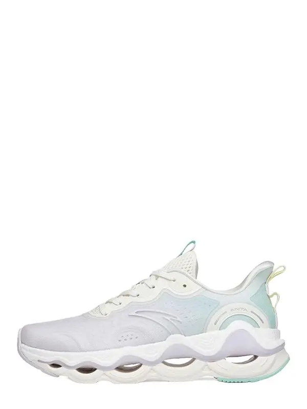 ANTA Running Series Sneakers - White/purple/teal