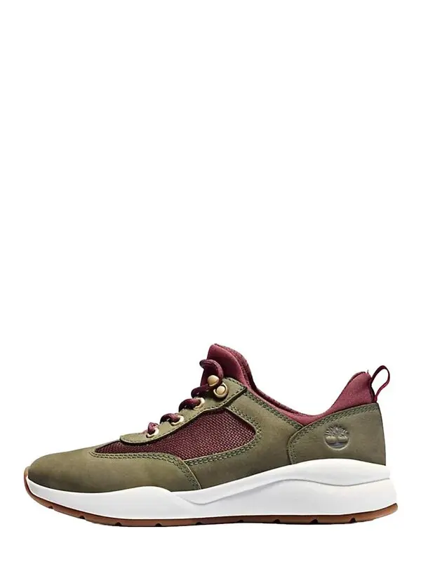 Timberland Boroughs Low-top Sneakers - Olive Green/burgundy/white