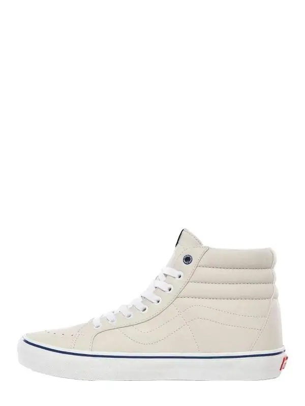 VANS Sk8-hi Reissue Butter Leather High-top Sneakers - White