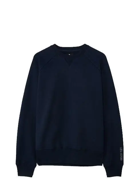 CONVERSE X Kim Jones Crossover Solid Color Sports Knit Pullover - Navy