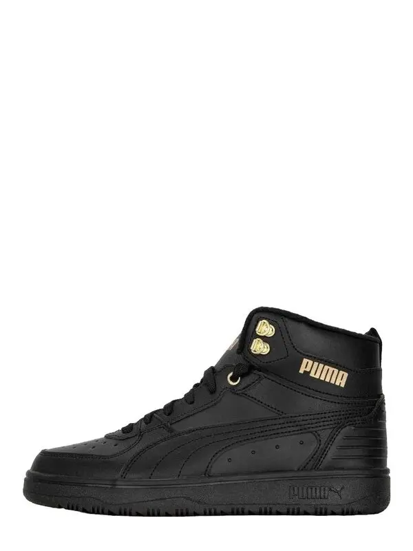 PUMA Rebound Rugged High Top Lace-up Sneakers - Black