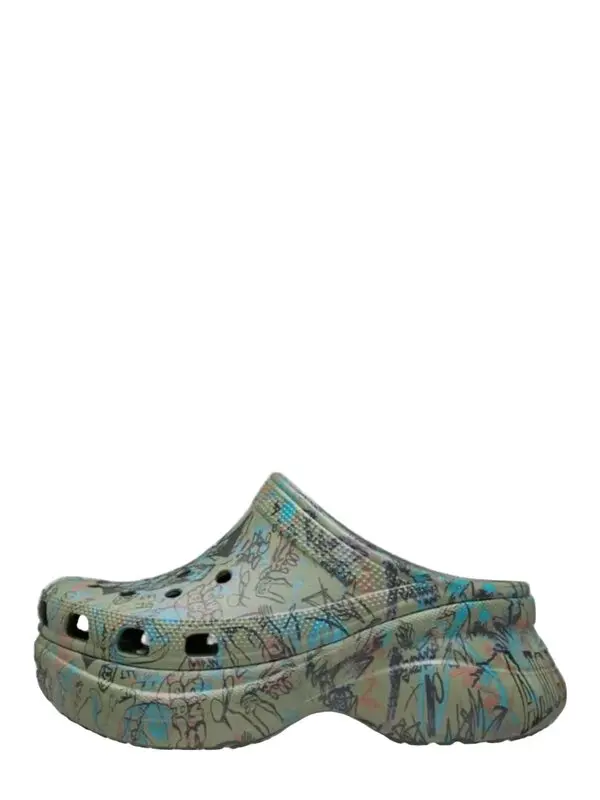 CROCS X Mowalola Classic Bae Clog - Green/forest