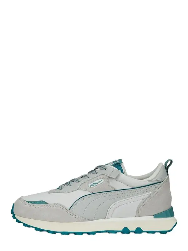PUMA Rider Fv 'vacation Grey Green Lagoon - Feather Grey/green Lagoon