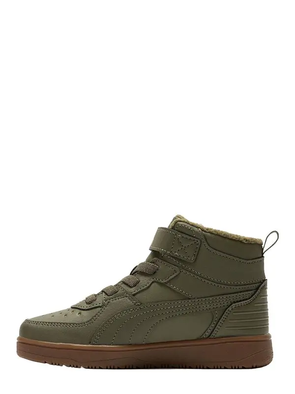 PUMA Rebound Rugged Mid Top Sneakers - Green