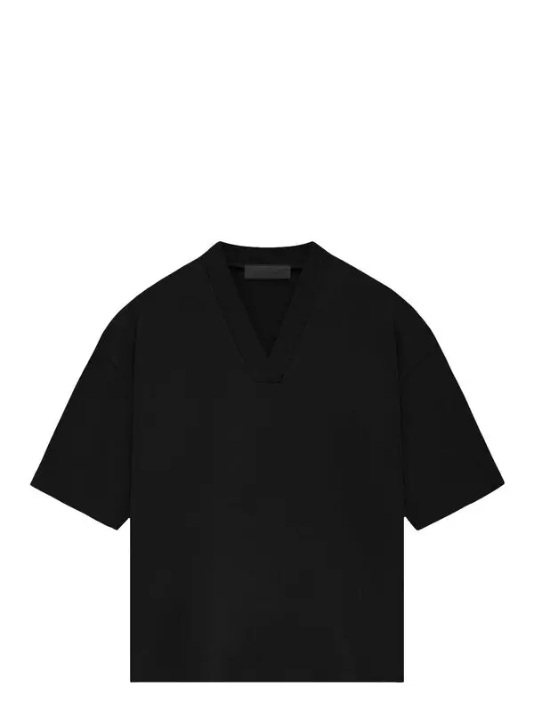 Fear Of God Fw23 V-neck T-shirt - Jet Black
