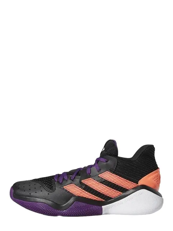 Adidas Harden Stepback High Top Sneakers - Black