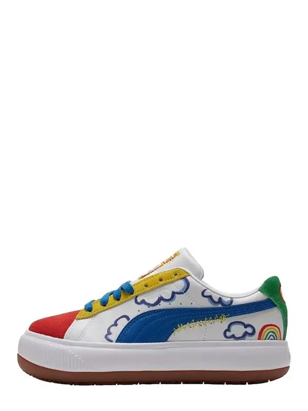 PUMA X Flabjacks Suede Mayu 'happy Doing Nothing Island' Sneakers - Red