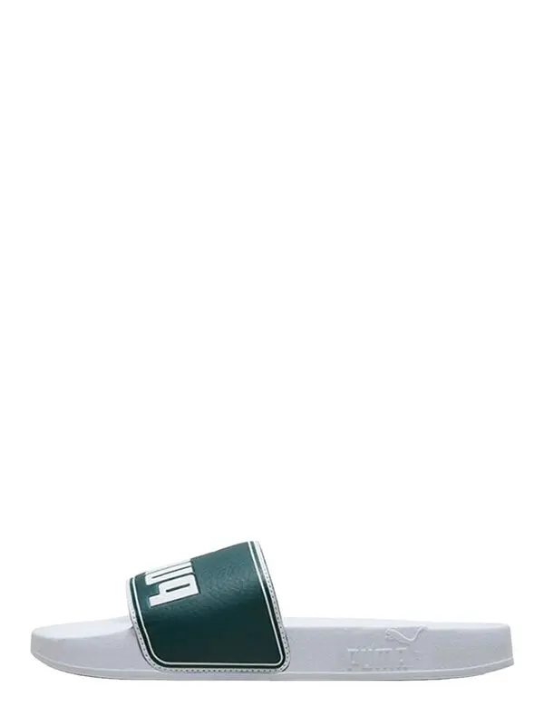 PUMA Leadcat Slides - White/green