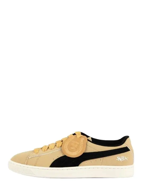 PUMA Nsc X Suede Tea Horse Trail Sneakers - Tan/black