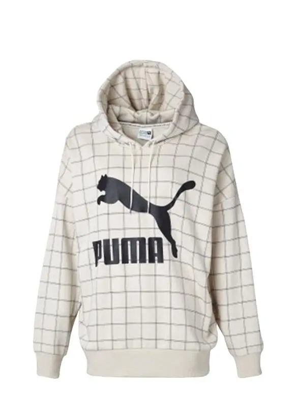 PUMA Hooded Pullover - Creamy