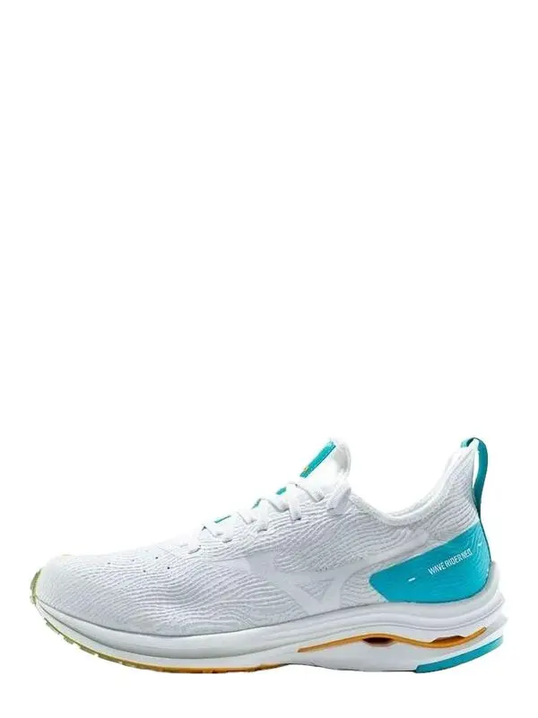Mizuno Wave Rider Neo Running Shoes - White/blue