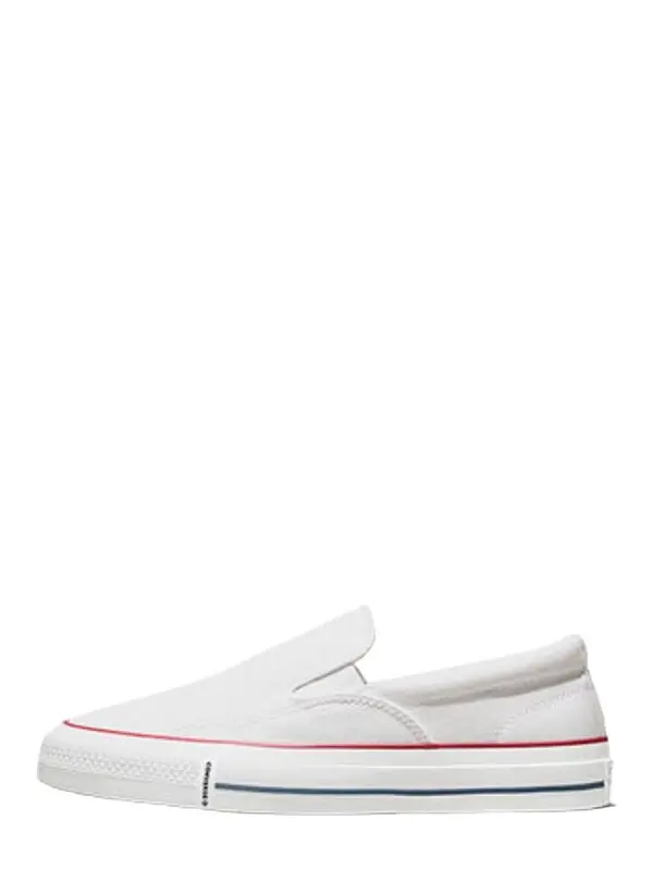 CONVERSE Chuck Taylor All Star Malden Slip-on Sneakers - White/red/blue