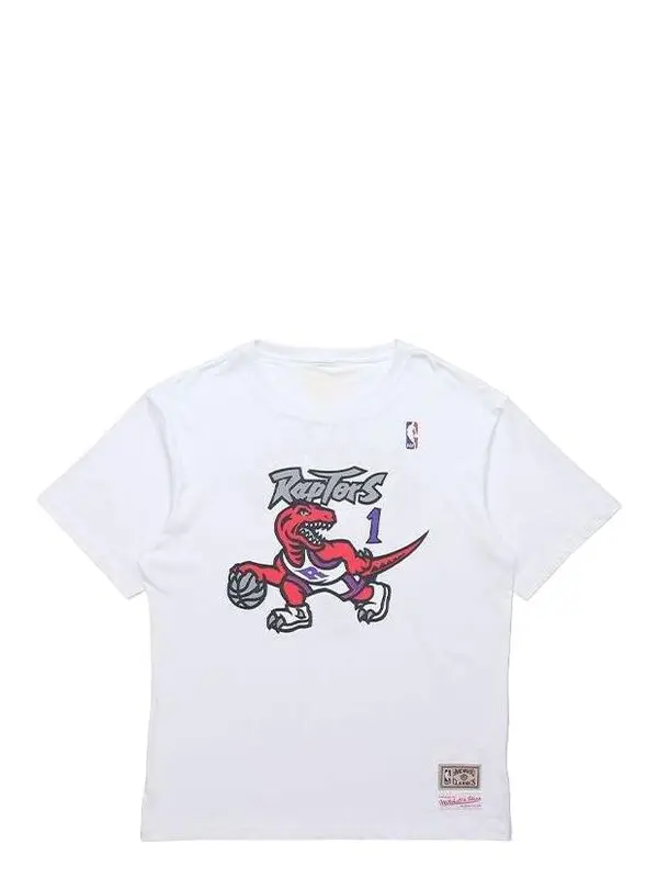Mitchell & Ness X Nba Toronto Raptors T-shirt 'tracy Mcgrady 1 - White