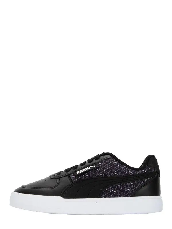 PUMA Caven Logo Power Low Top Sneakers - Black/white