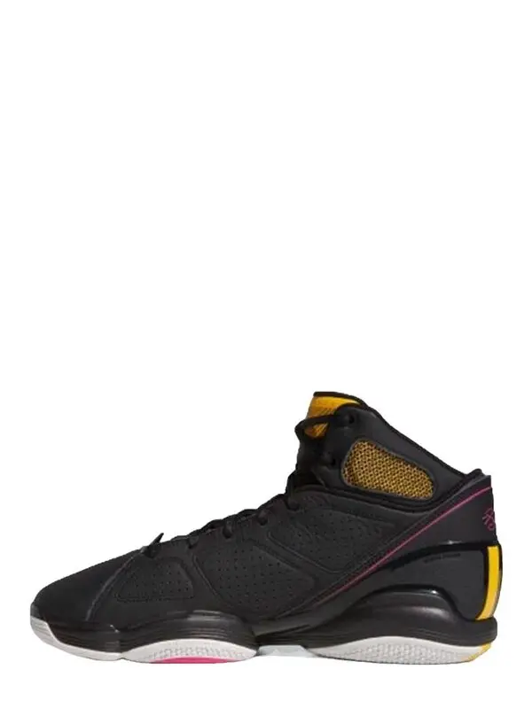 Adidas D Rose 1.5 Athletic High Top Sneakers - Black