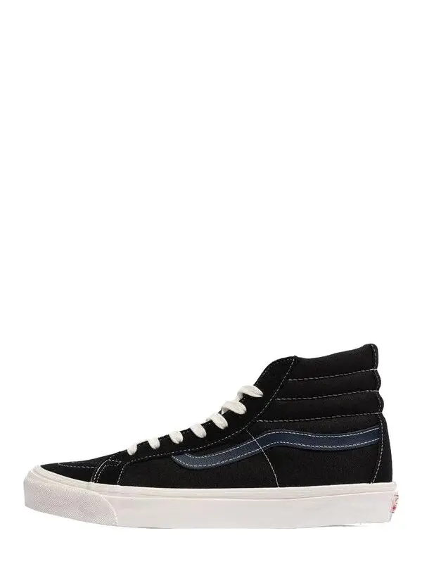 VANS Sk8-hi Lx Suede Canvas High Top Sneakers - Blue