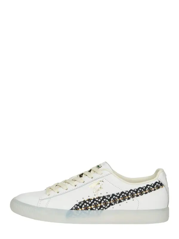 PUMA Clyde "summer Breeze" Sneakers - White/frosted Ivory