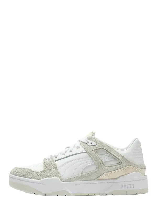 PUMA Slipstream Premium Low Top Sneakers - White/gray