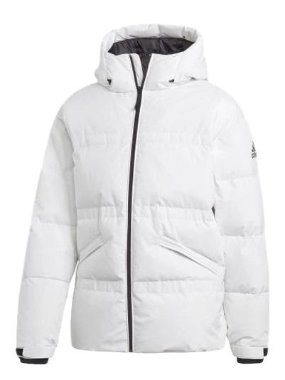 Adidas Cold.rdy Down Jacket With Hood - White