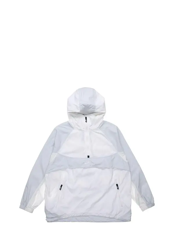 Nike Retro Colorblock Pullover Woven Jacket - White