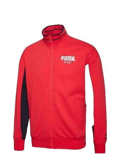 PUMA Tailored For Sport Zip Up Track 'red White Black - Red/white/black