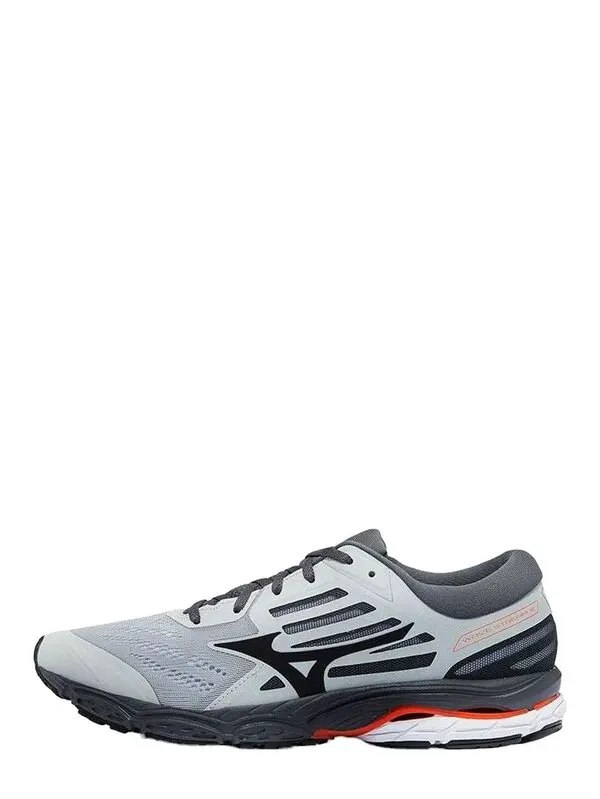 Mizuno Wave Stream 2 Athletic Sneakers - Grey/black/red