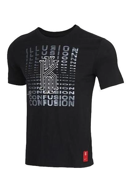 Nike Dri-fit Kyrie Logo Printed Tee - Black