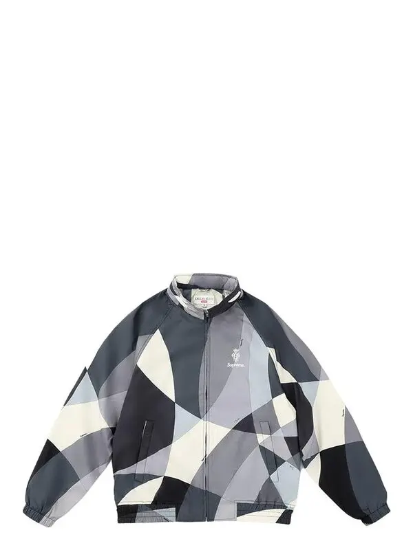 Supreme X Emilio Pucci Sport Jacket - Black/grey/white