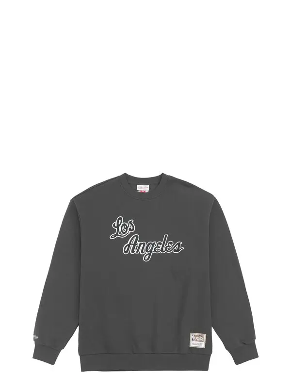 Mitchell & Ness X Nba La Lakers Sweatshirt - Dark Grey