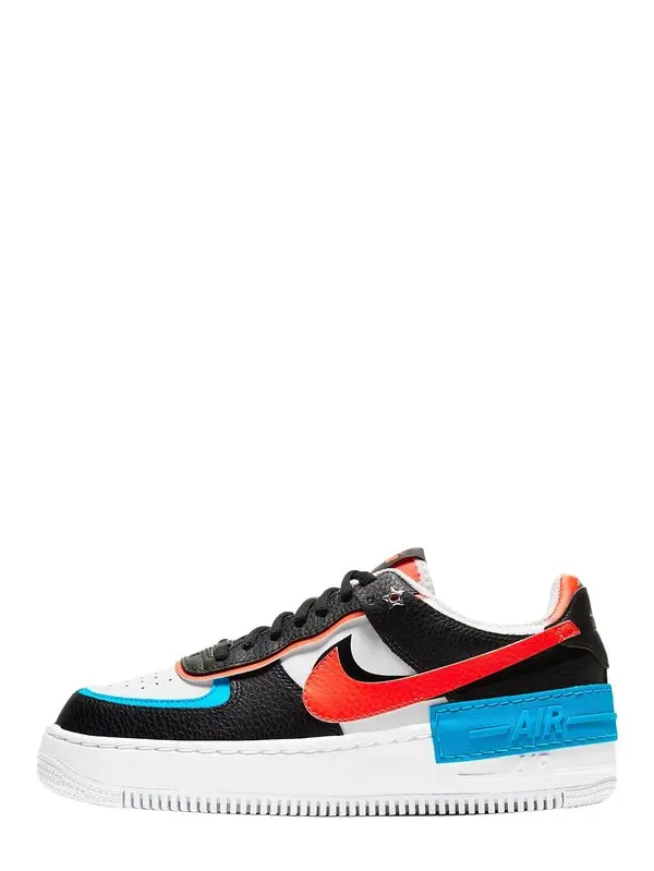 Nike Force 1 Shadow Sneakers - White/black/red