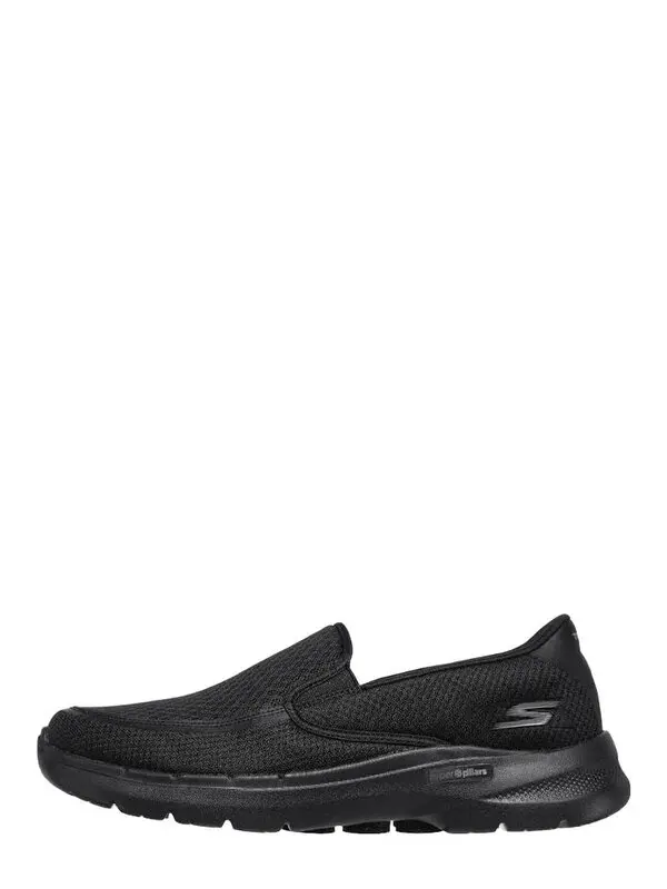 Sketchers Go Walk 6 Slip-on Athletic Sneakers - Black