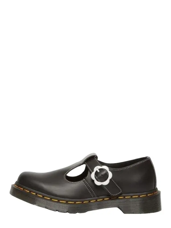 Dr. Martens Polley Leather Mary Janes - Black