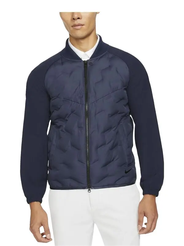 Nike Therma-fit Adv Repel Full Zip Mix Jacket - Navy