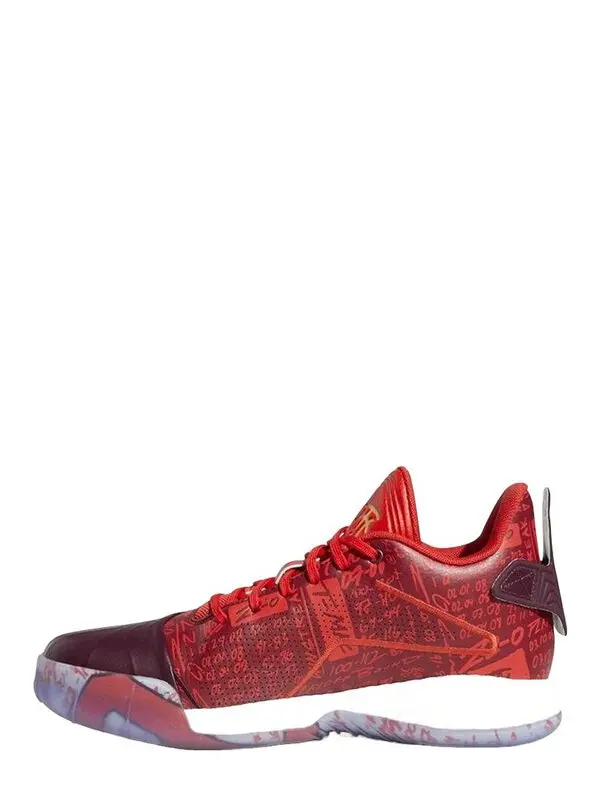 Adidas T-mac Millennium "stat Lines" Basketball Sneakers - Red