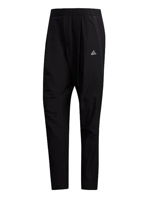 Adidas Sports Running Training Breathable Casual Long Pants - Black