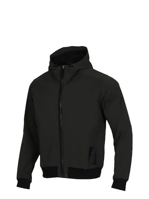 Adidas Zip-up Hooded Sports Jacket - Dark Brown