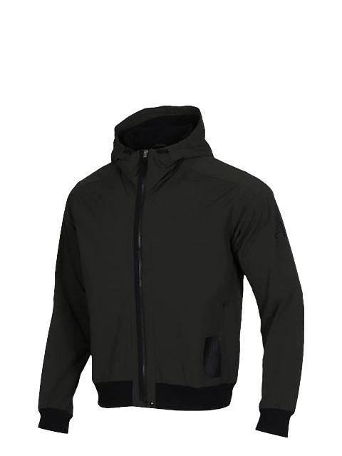Adidas Zip-up Hooded Sports Jacket - Dark Brown