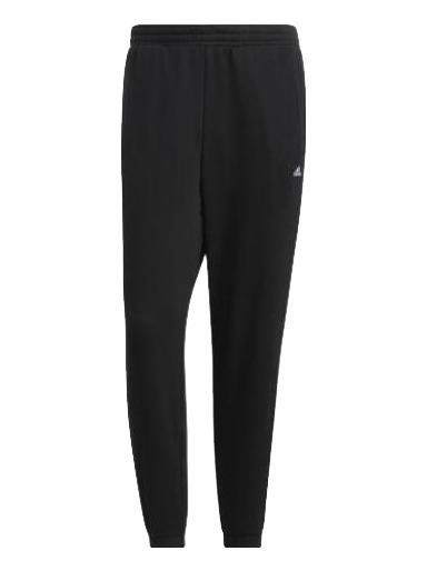 Adidas City Swt Pnt Contrasting Colors Stripe Logo Sports Pants/trousers/joggers Black - Multi-color
