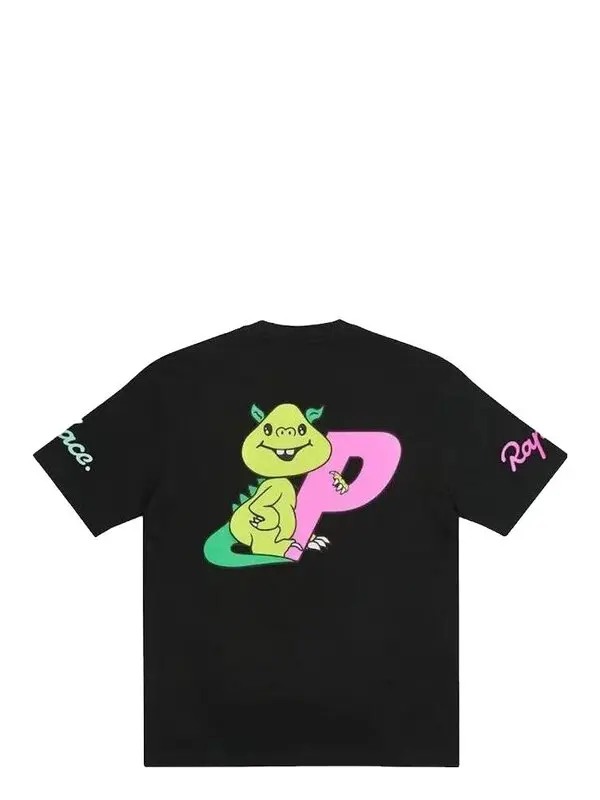 PALACE X Rapha Logo T-shirt - Black