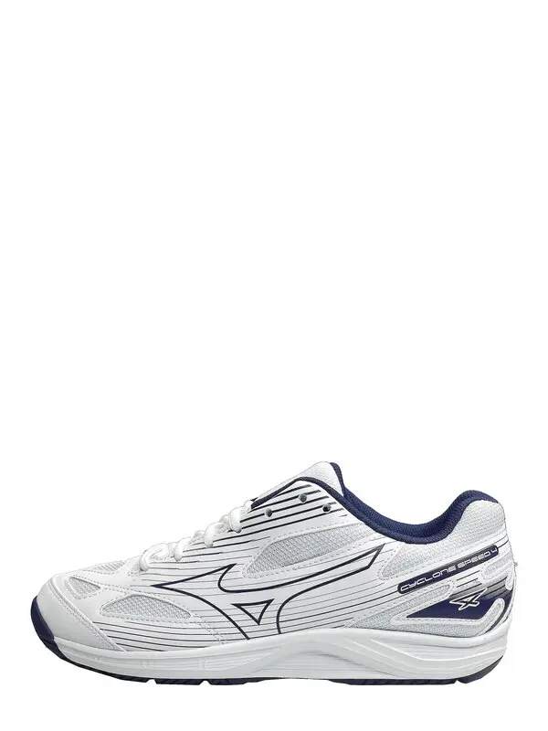 Mizuno Cyclone Speed 4 Sneakers - White/navy