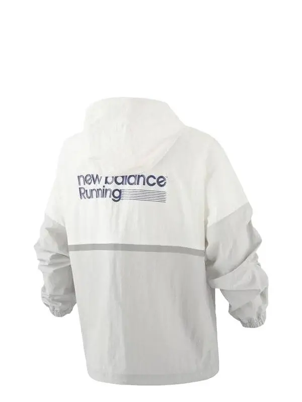 NEW BALANCE Sport Jacket - White/grey