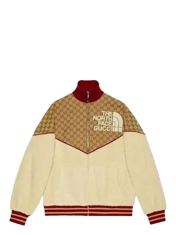 Gucci X The North Face Zip Jacket - Beige