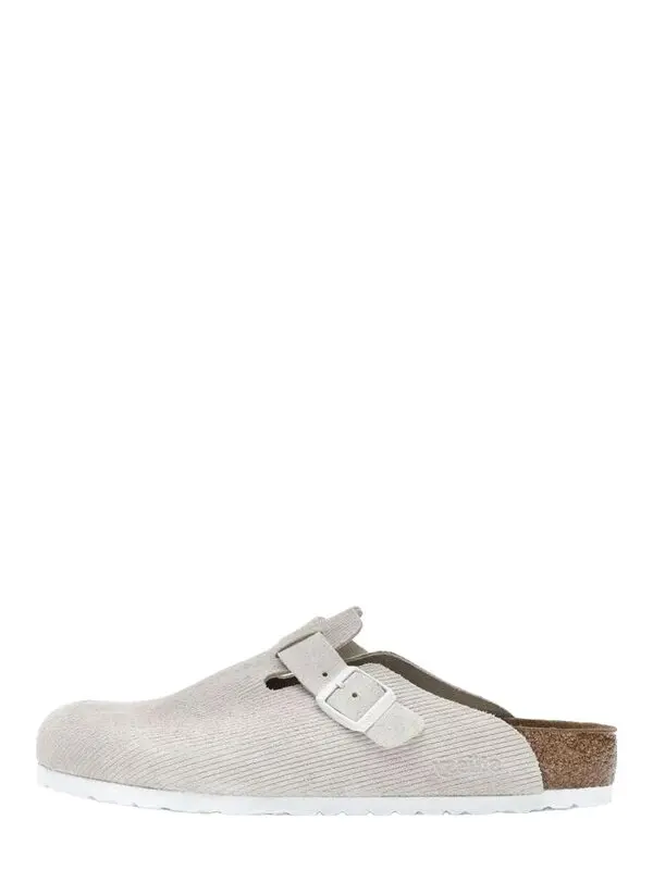 BIRKENSTOCK X Stussy Boston Suede Clogs - Beige