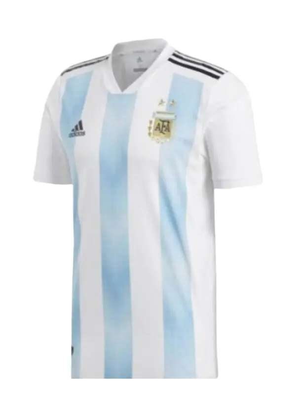 Adidas Argentina 2018 Authentic Home T-shirt - White/blue