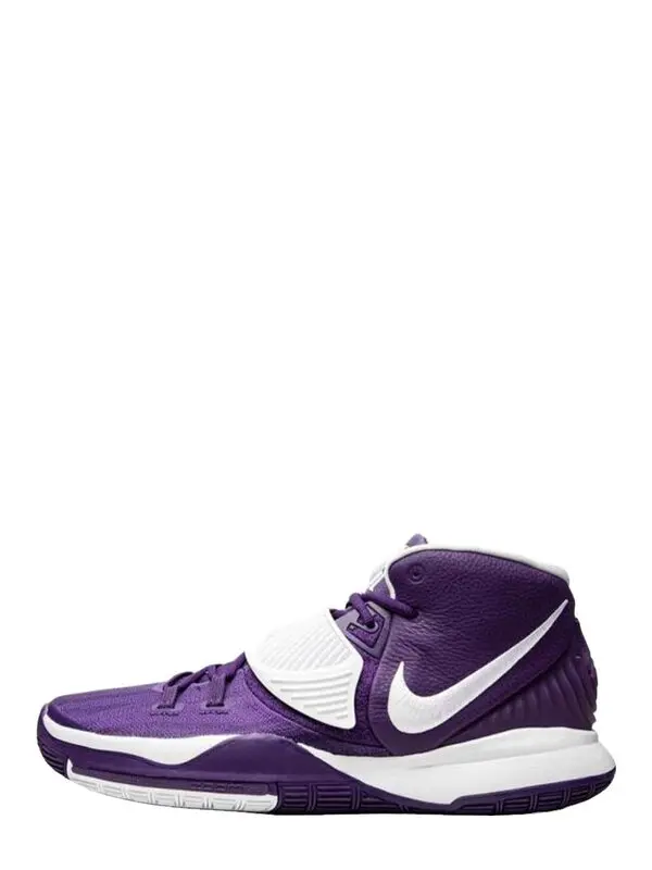 Nike Kyrie 6 Team Basketball High Top Sneakers - Purple