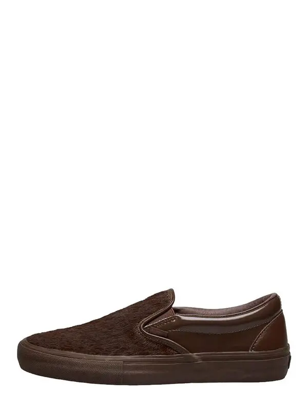 VANS Engineered Garments X Classic Slip-on Low-top Sneakers - Brown