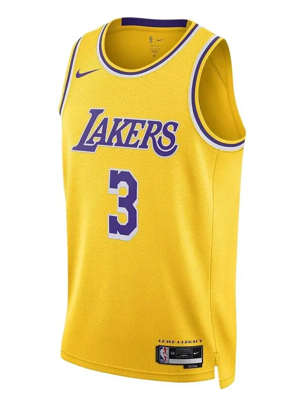 Nike Los Angeles Lakers Anthony Davis Icon Edition 2022/23 Swingman Jersey - None
